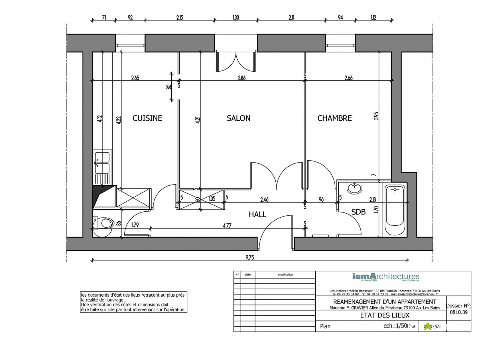 Conception mur placard | icmA